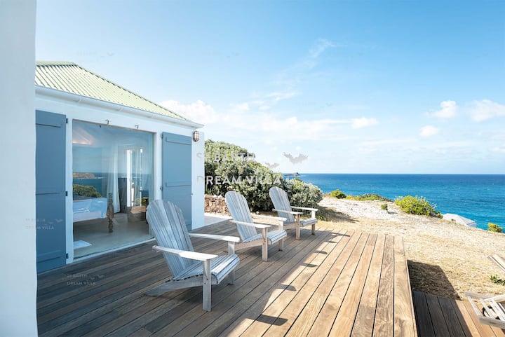 Villa Pointe Milou à Flanc De Falaise - Saint-Barthélemy