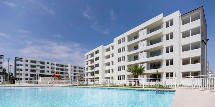 Cómodo Departamento Familiar En La Serena - La Serena