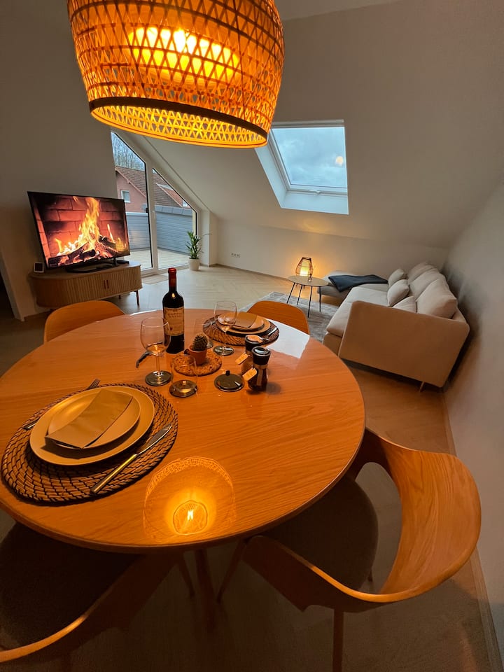 Nordlicht: Modern – Balcony – Kitchen – Parking - Paderborn