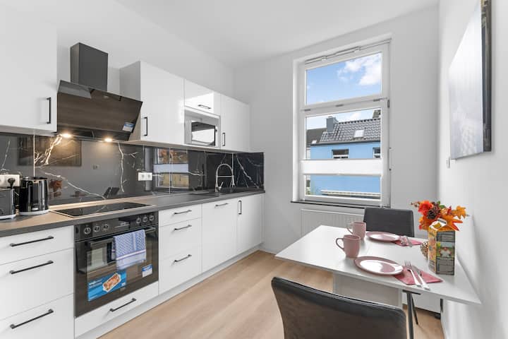 Elite Weser Apartment Premium| 2 Sz | Balkon | 6 P - Bremen