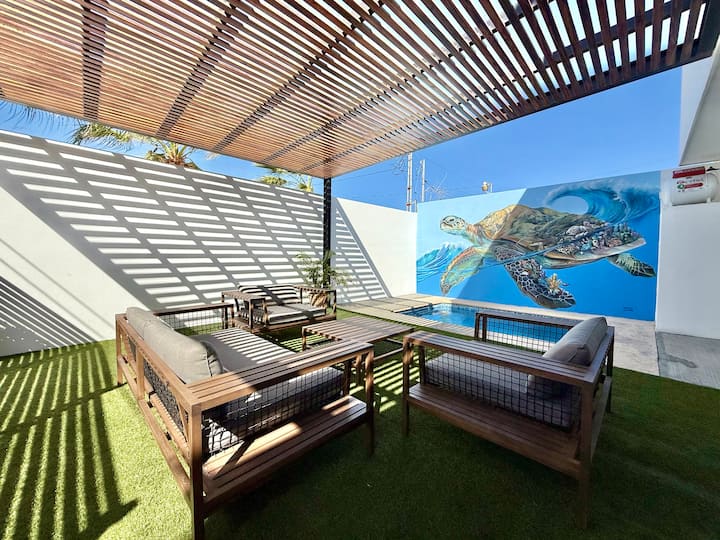 Central Spacious Home W/ Pool • Families & Groups - La Paz, Mexique