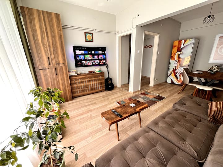 Cozy Sea-view Cihangir Flat Near Central Beyoglu - Balat