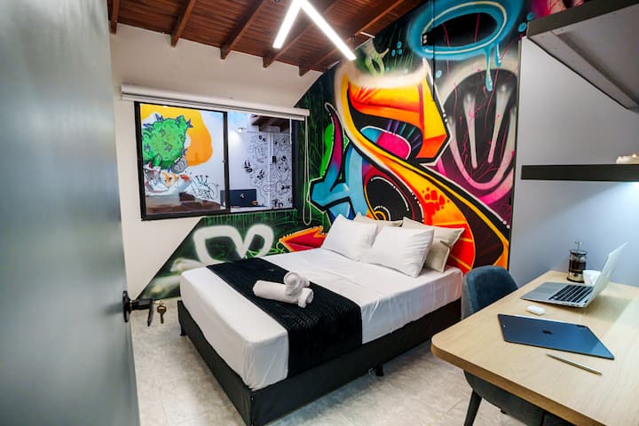 Casa Urbana Con Arte Vivo - 科帕卡瓦納