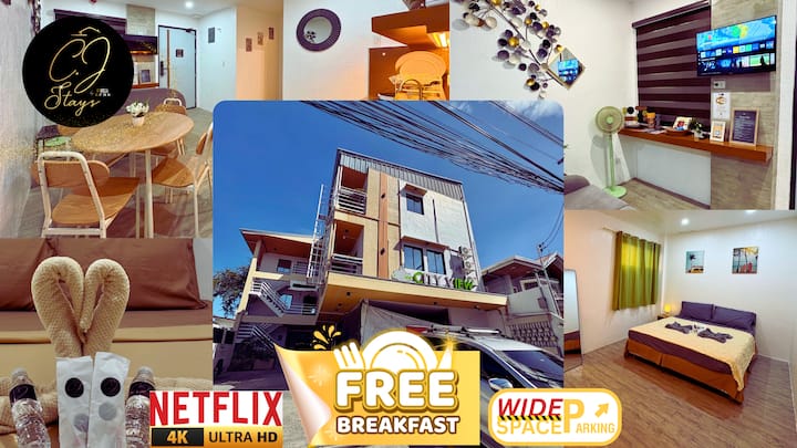Cj At The 5th 202 - Parking, Netflix, City Center - Olongapo