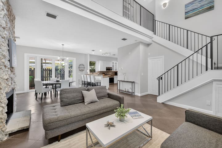 Quiet Las Olas 4bdrm Home With 4 King Beds - Fort Lauderdale