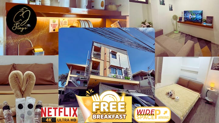Cj At The 5th 203 - Parking, Netflix, City Center - Olongapo