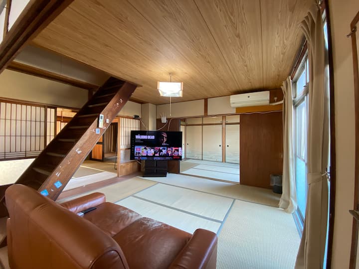 養老温泉４分！車３台Ok！養老の滝１２分！一棟貸切の宿 - 大垣市