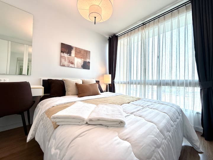 1br New With Open View | Sofa Bed | Resort Style - Bangkok
