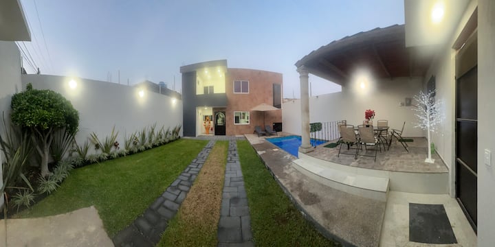 Casa Moderna Cerca De Tepoztlán Pueblo Mágico - Cuernavaca