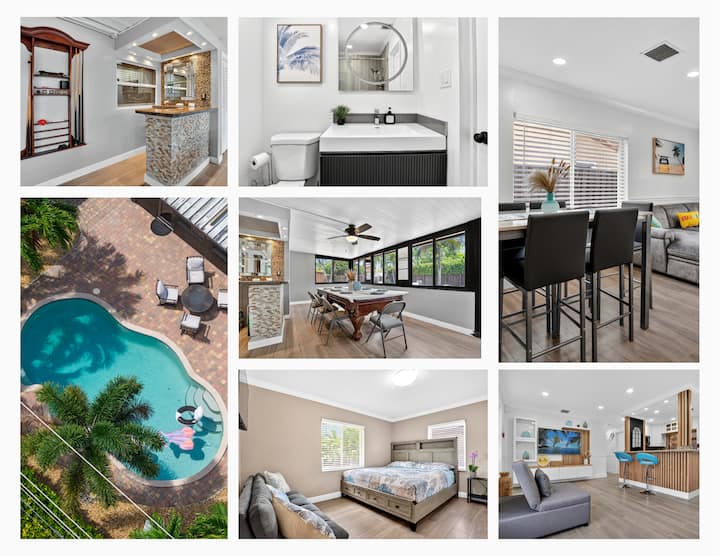 Beach | Modern | Pool | Family Haven - Hallandale Beach, FL