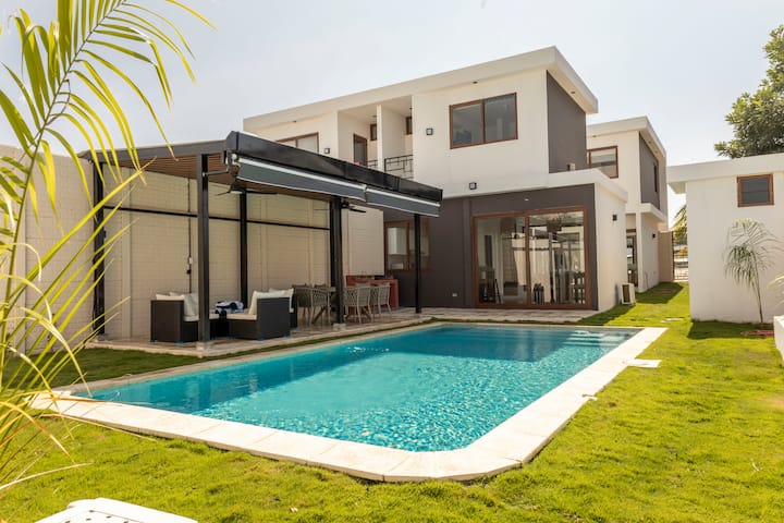 Casa Playa/piscina Privada & Wifi/12 Personas Kai1 -