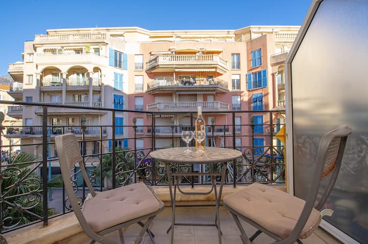 Appartement Centre Ville Près De La Plage - Plage du Borrigo (Menton)