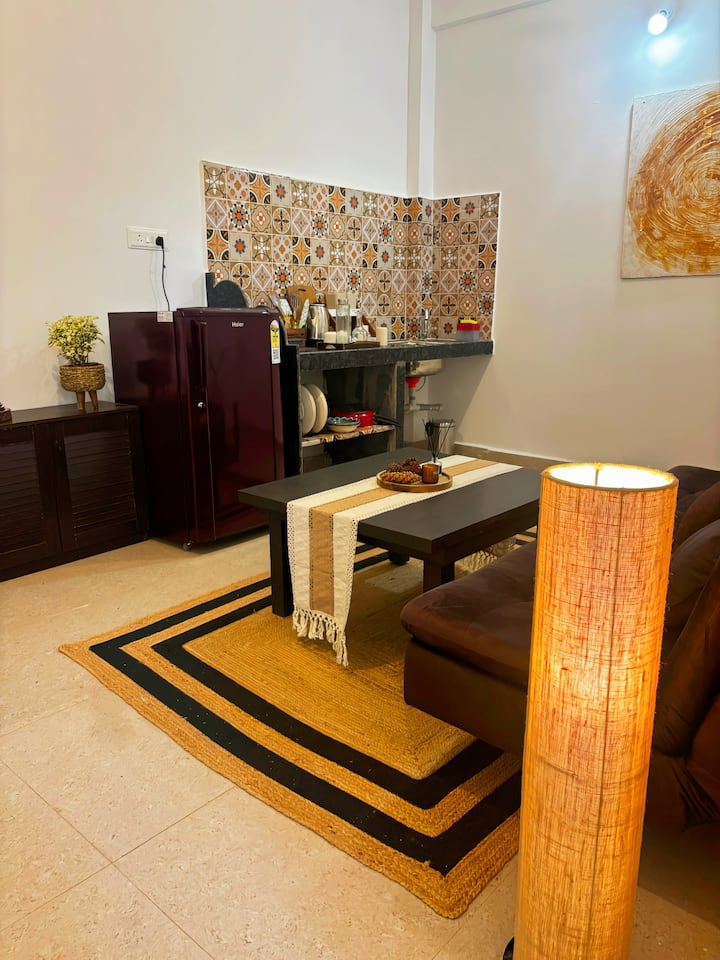 Spacious 1bhk Home In Ashvem Beach(morjim) - Goa