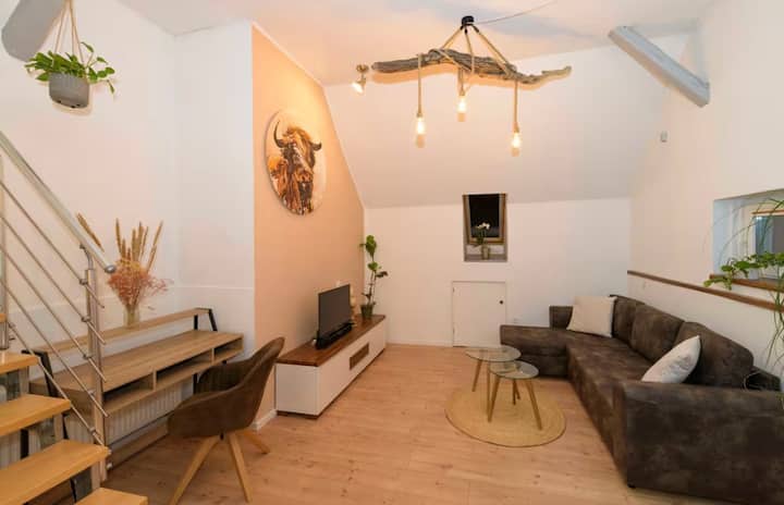 Charmantes Apartment Mit Eigenem Eingang - Lorsch