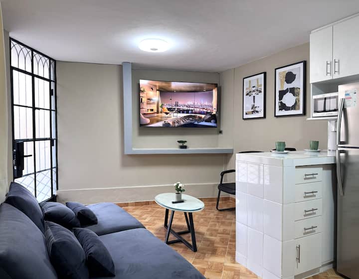 Keyless Duplex 1br | Tv 65" | Laundry | Kitchen - Ica