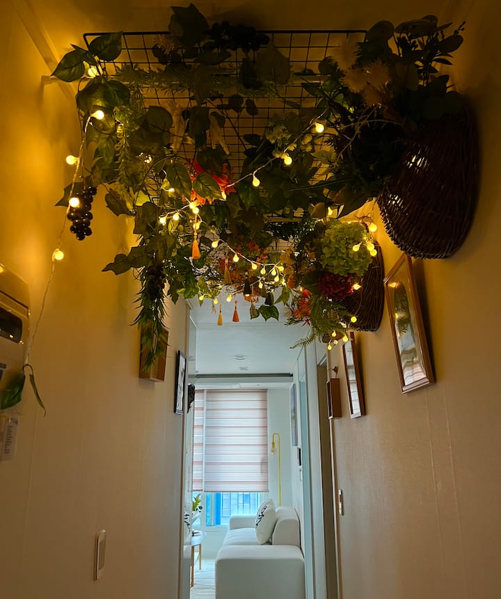 오프닝 프로모션 - 초역세권 1분, 신축, 고급 침대, 무료 스낵-음료가 비치되어 있어요! - South Korea