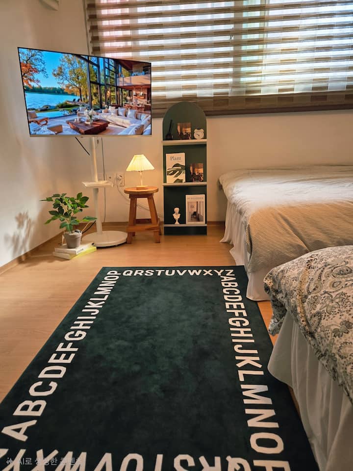 3월연박특할인/6인/행리단길/아늑한 단독/짐보관/넷플릭스 - Suwon-si