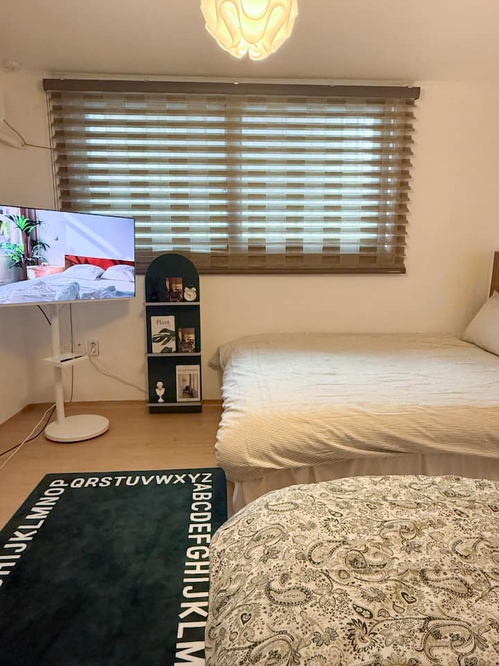 3월특할인/피크닉무료대여/6인/행궁동/아늑한 단독/짐보관/넷플릭스/편의점30초/ - 신봉동