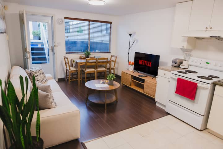 Fifa-ready: Private 2br Suite 15 Min To Downtown - Vancouver