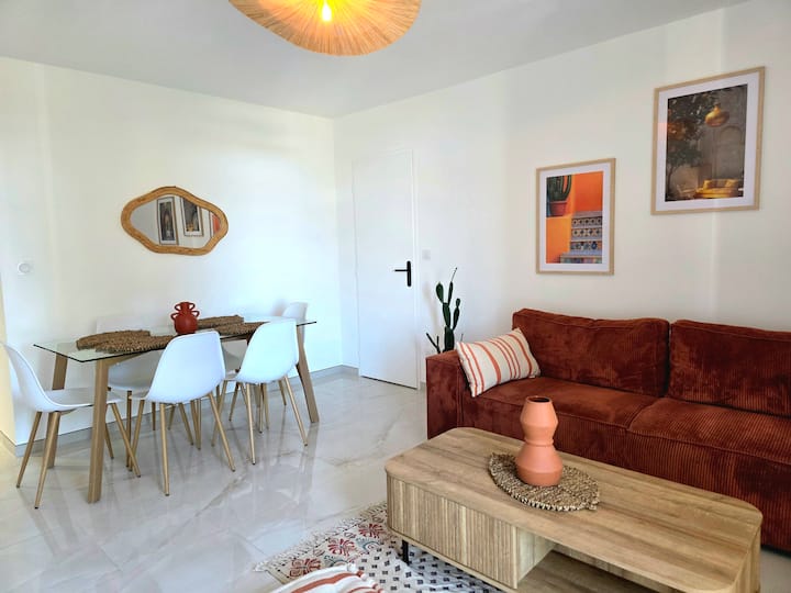 Bohème Xxl – 3 Chambres Spacieuses Près Du Stade - Perpignan