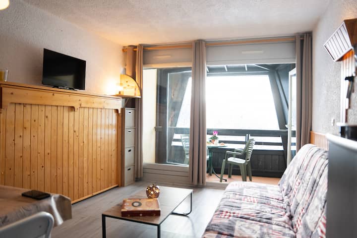 Lumineux Studio Famille Vue Montagne Les Glovettes - Villard-de-Lans