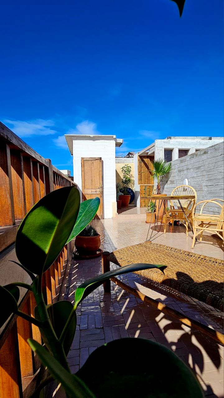 Charming Medina Home With Sunny Private Terrace. - Essaouira