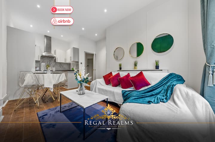 Stylish 2 Bed Kensington Escape Balcony & Netflix - London