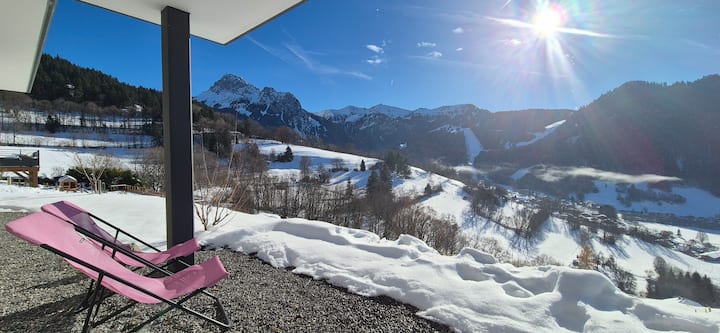 Studio Exposé Plein Sud, Vue Panoramique. - Bernex