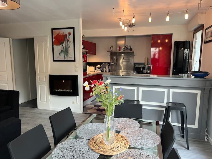 Appt 3 Chambres, Vue Forêt 83 M²+pkg+box Vélos - Le Touquet