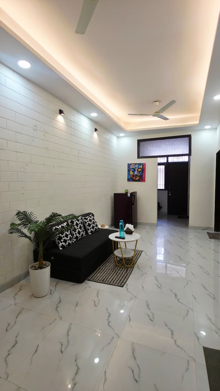1bhk Suite - Stream, Cozy & Top 5% Airbnb - Jaipur