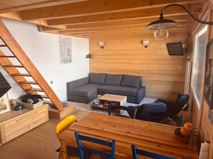 Duplex Lumineux Front De Neige/pieds Sur Pistes - Orelle