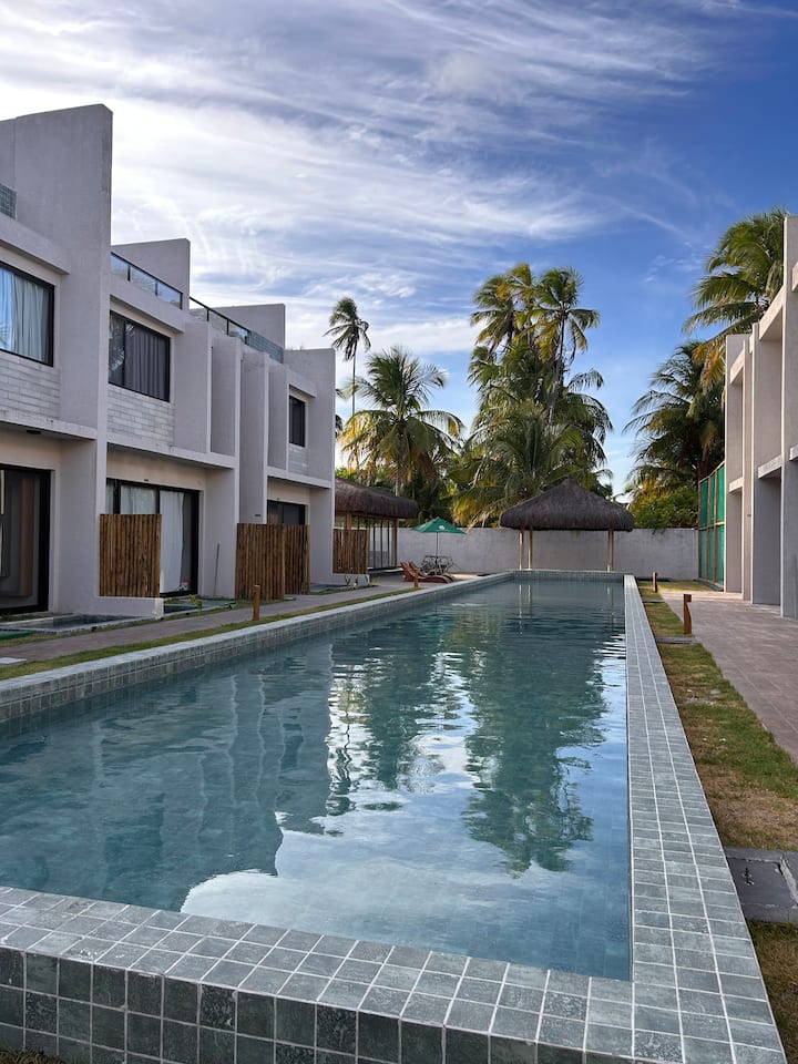 Apartamento Temporada Praia Do Toque - Casa Moana - São Miguel dos Milagres