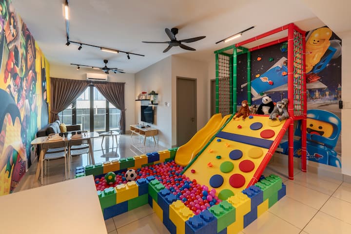 Playland Kids 2br Home @ One Residences | Citynest - Cheras