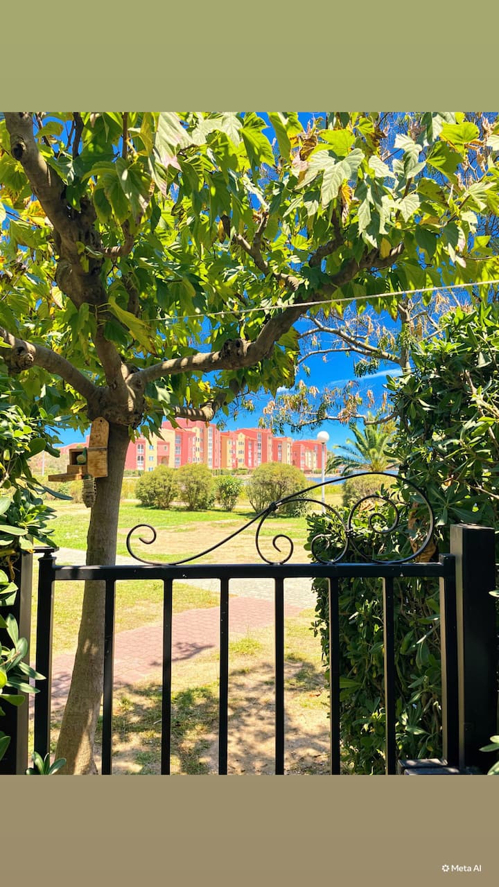 Joli Appartement Vue Marina Et Montagnes Avec Clim - Le Barcarès