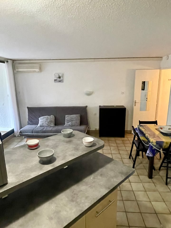 Joli Appartement – Vue Lac Marin Et Montagnes - Le Barcarès