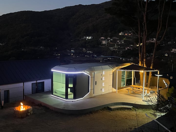 [3•4월 늦퇴실] 포레스트 뷰•넓은마당•불멍•바베큐 “밀양 송단재” - 밀양시