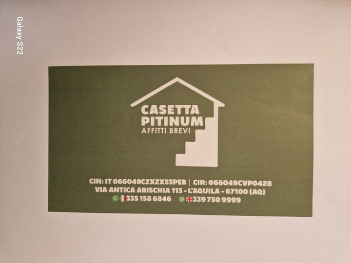 Casetta Pitinum - Affitti Brevi - Abruzzo