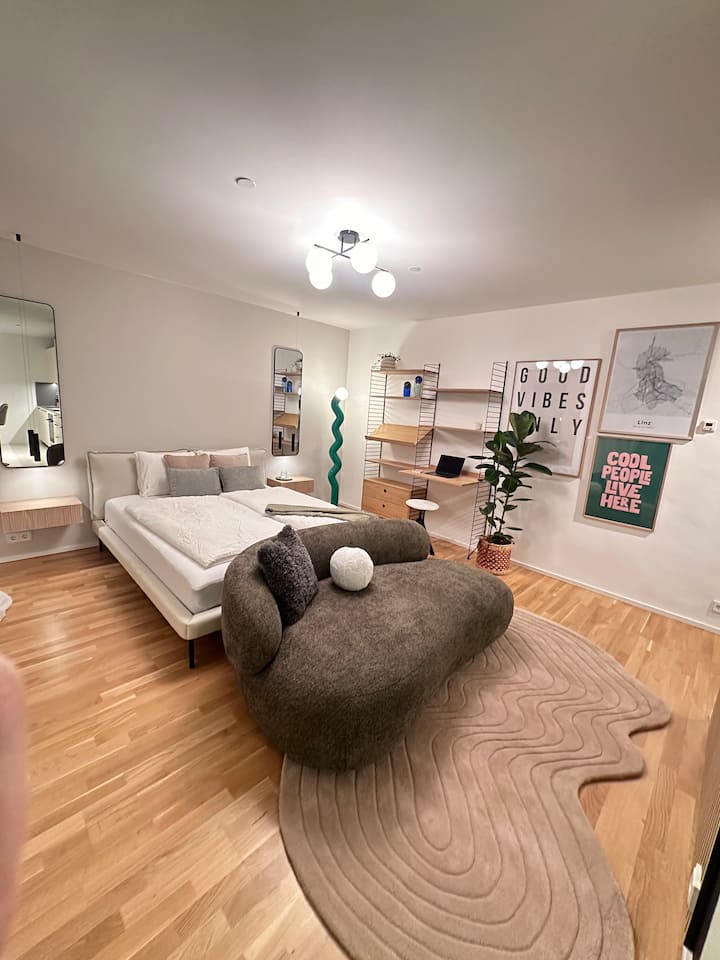 Modernes City-apartment Inkl. Garage + Balkon - Linz