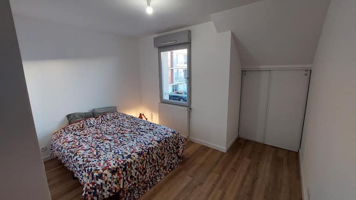 Chambre Privée, Accès Jardin, Proche Tram - Saint-Barthélemy-d'Anjou