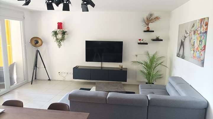 T3 Lumineux Balcon Sud - Grenoble