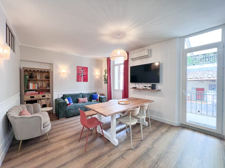 Cannes Plage : 4 Chambres, Jardin Et Parking - Mandelieu-La Napoule