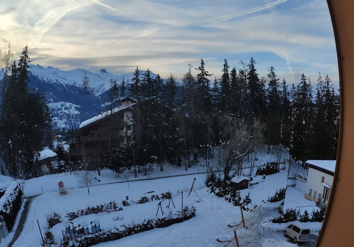 Studio Panorama: Bellevue, Una Oasi Di Pace - Crans-Montana