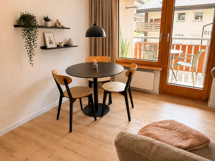 Ambiente Apartment B6 With Balcony & Views - Leukerbad