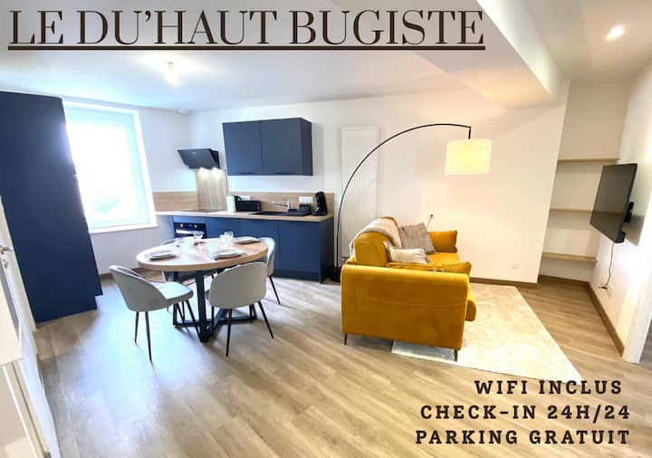 Le Du'haut Bugiste - 8 Personnes - Confort - Calme - Les Plans d'Hotonnes