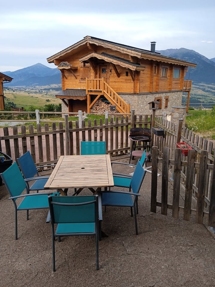Bas De Chalet Jusqu'à 5 Personnes + Coin Extérieur - Font-Romeu-Odeillo-Via