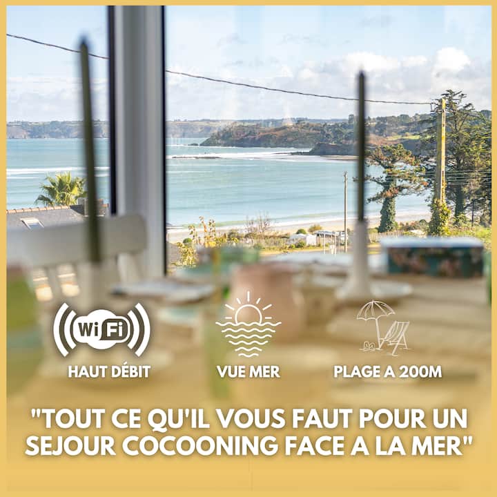 Maison Cocooning Vue Mer à 200m De La Plage - Locquirec