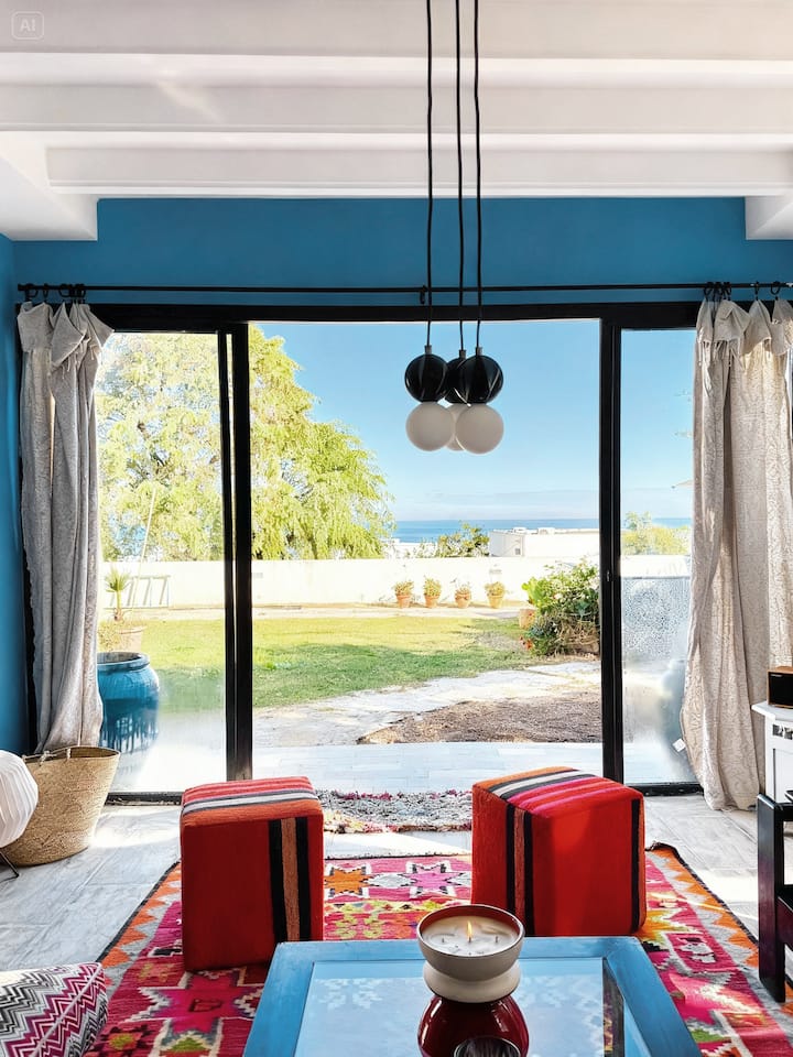 Maison D'artiste Avec Jardin Face à La Mer - Sidi Bou Saïd