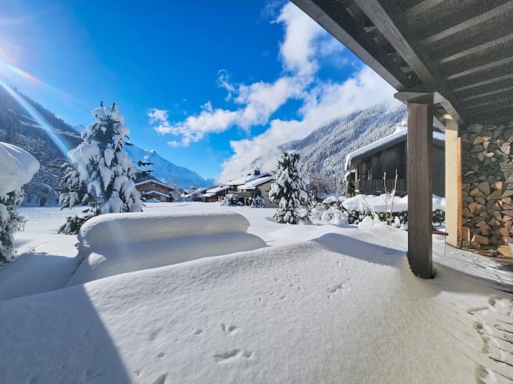 L'étoile Des Alpes - Grand Cocon Avec Terrasse - Chamonix-Mont-Blanc