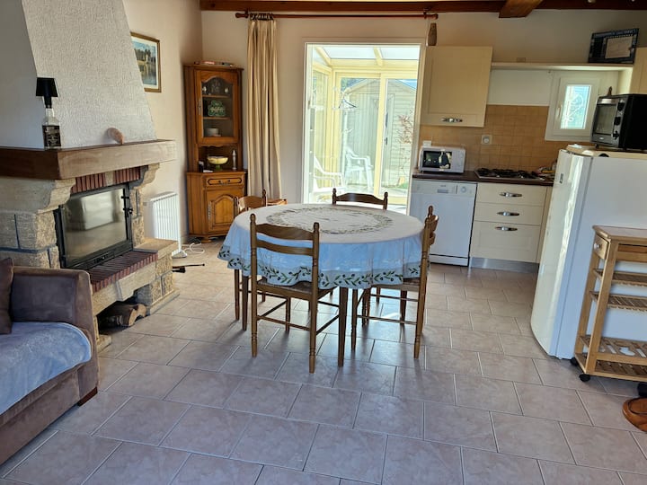 Maison Au Calme à 5 Min à Pied De La Plage - Pirou