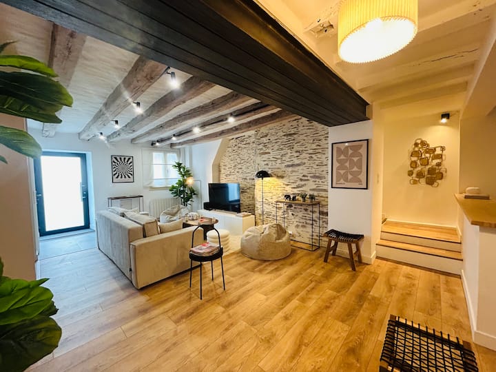 Casa Bohème Chic - Maison Avec Terrasse - アンジェ